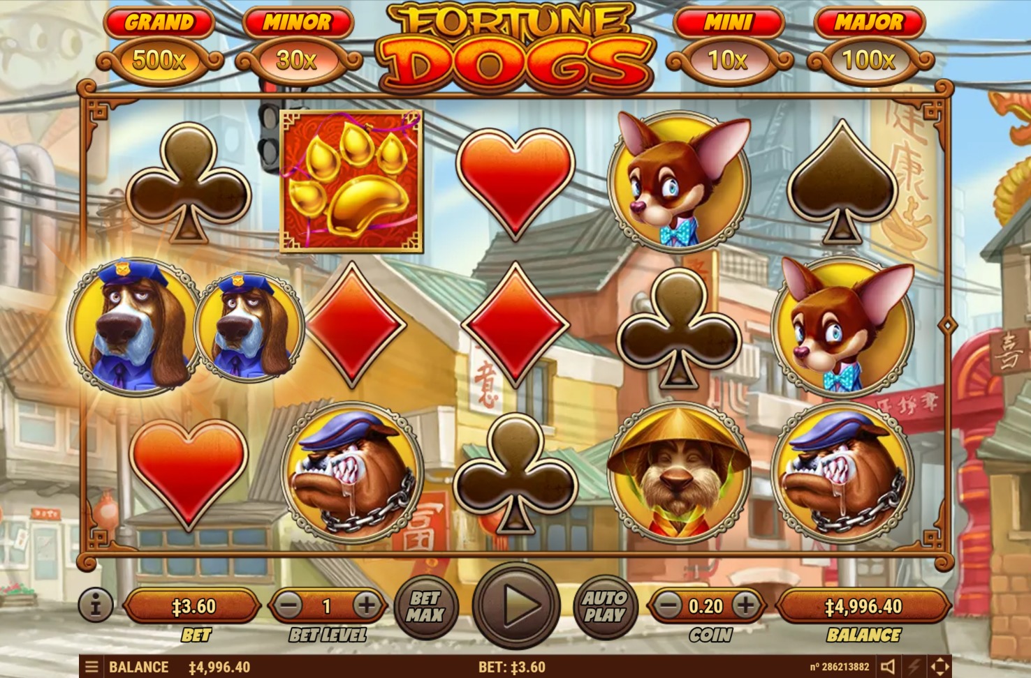 Fortune Dogs โดย Habanero ฟรี